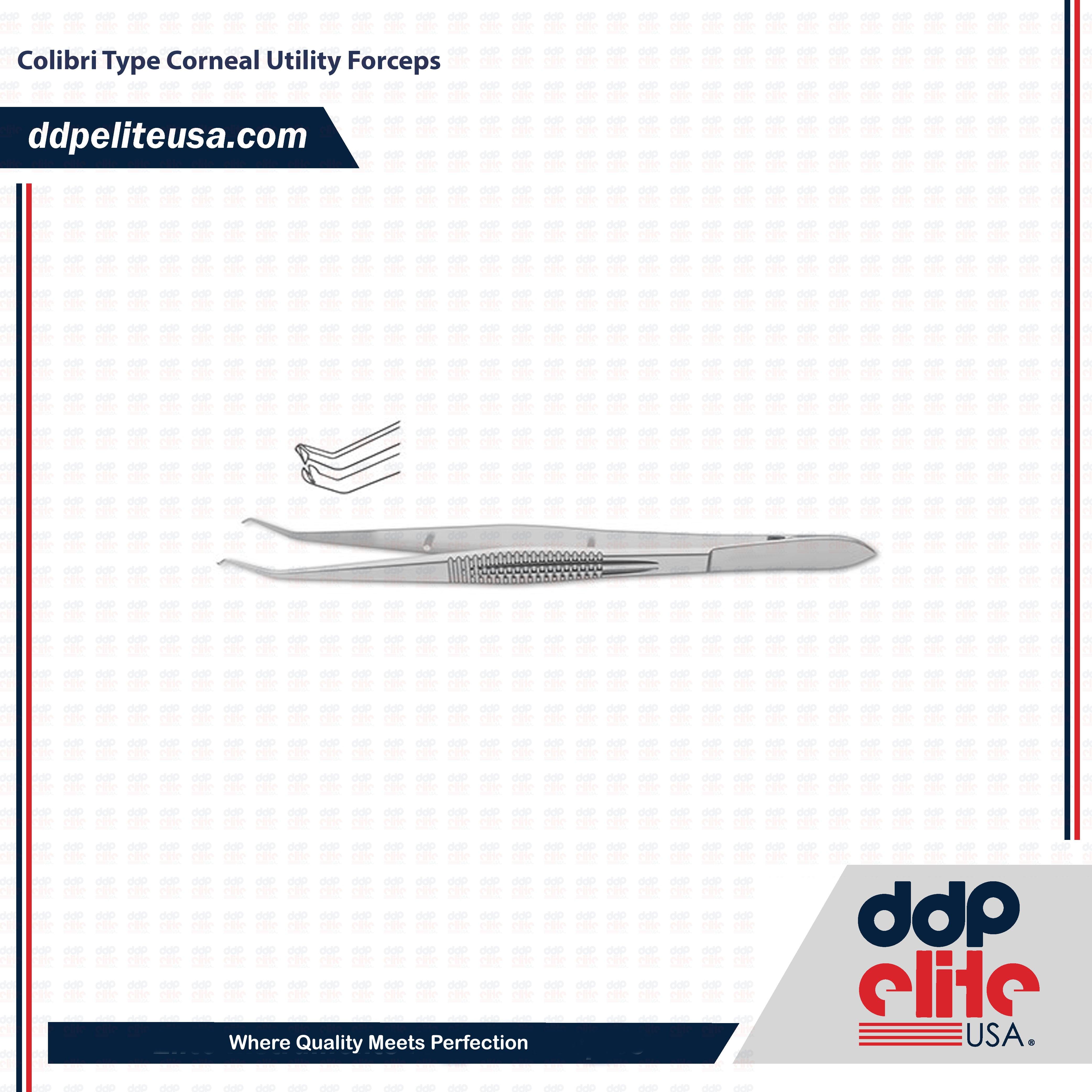 Colibri Type Corneal Utility Forceps